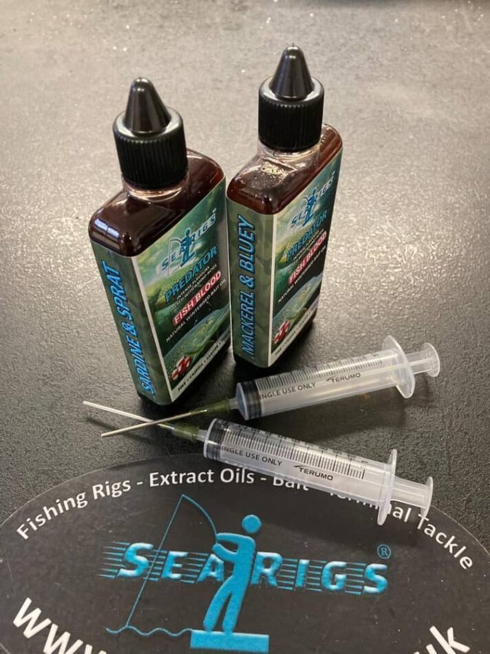 Pike & Catfish Dead Baiting Natural Fishing Bait Oil Bundle - SEARIGS UK