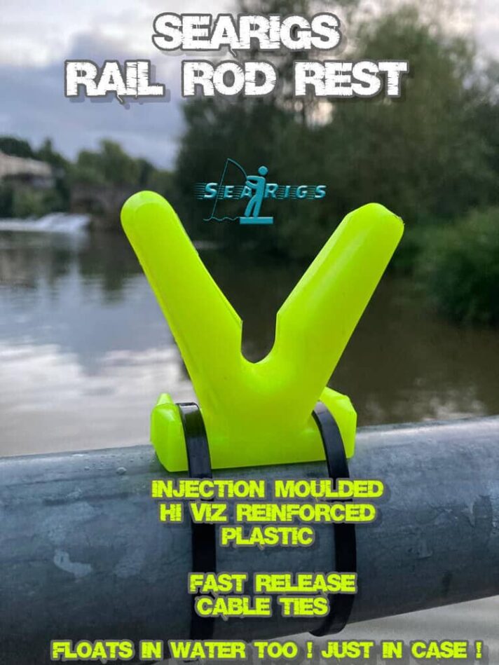 Multi-Use Rod Rest from SeaRigs Secure Boat, Pier Fishing Holder